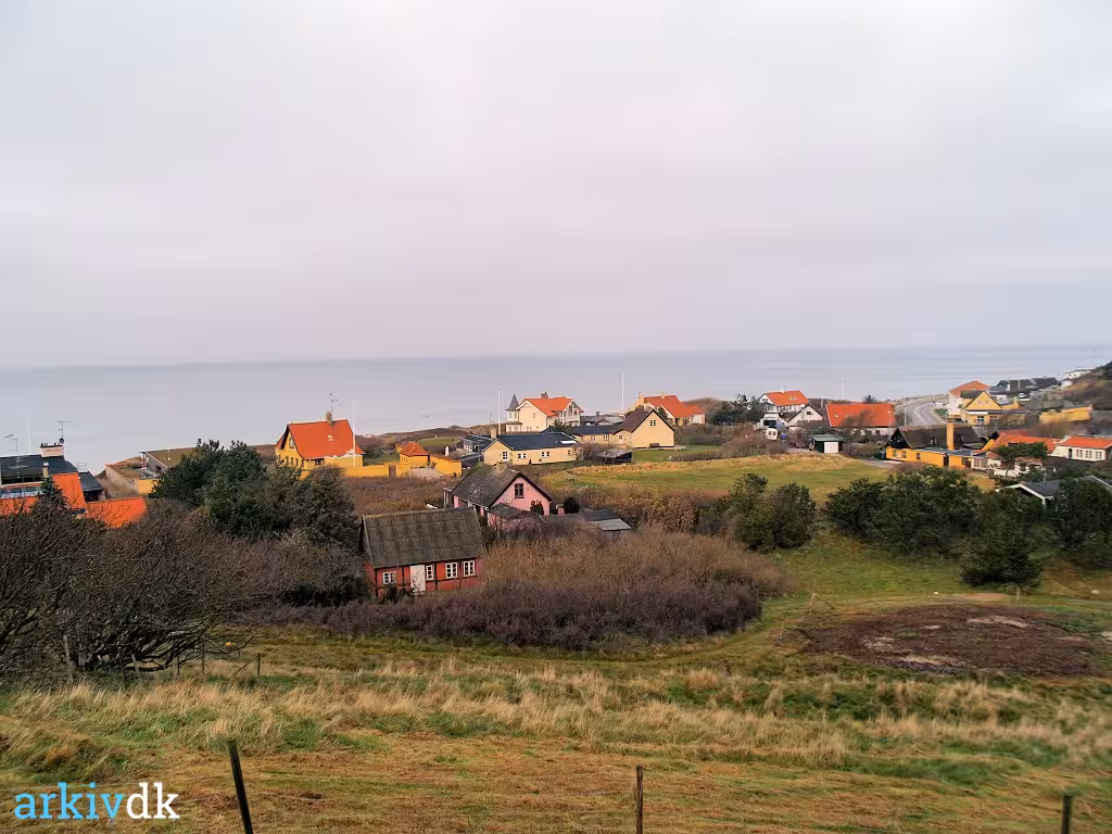 arkiv.dk | Udsigt fra Musehøj over Rågeleje