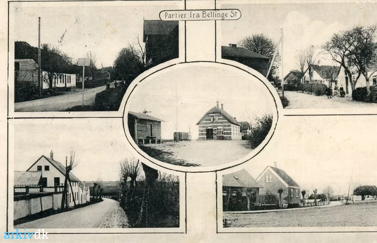 arkiv.dk | Bellinge Station