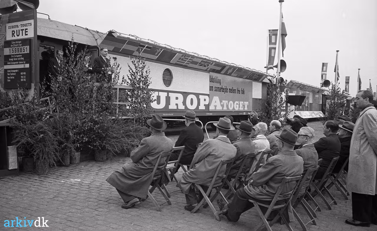 arkiv.dk | Europatoget, september 1951