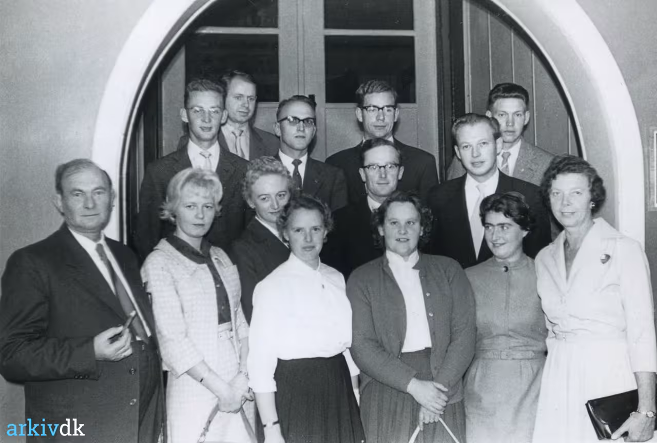 arkiv.dk | Vojens Ungdomsskole. Elev - 25 -års jubilæum