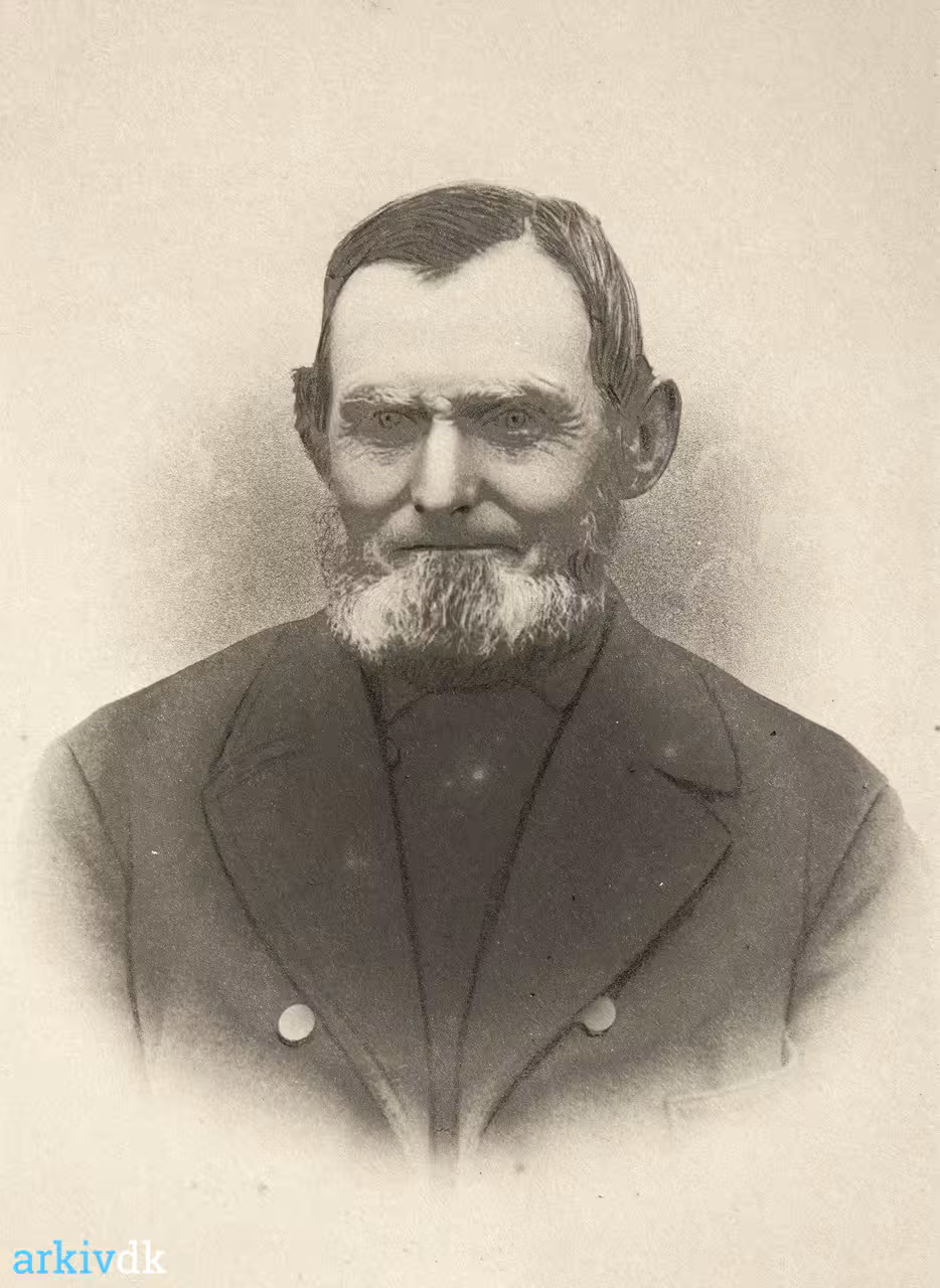 arkiv.dk | Portrætfoto af Jens Nielsen, Mølbyvej 8, 6823 Ansager