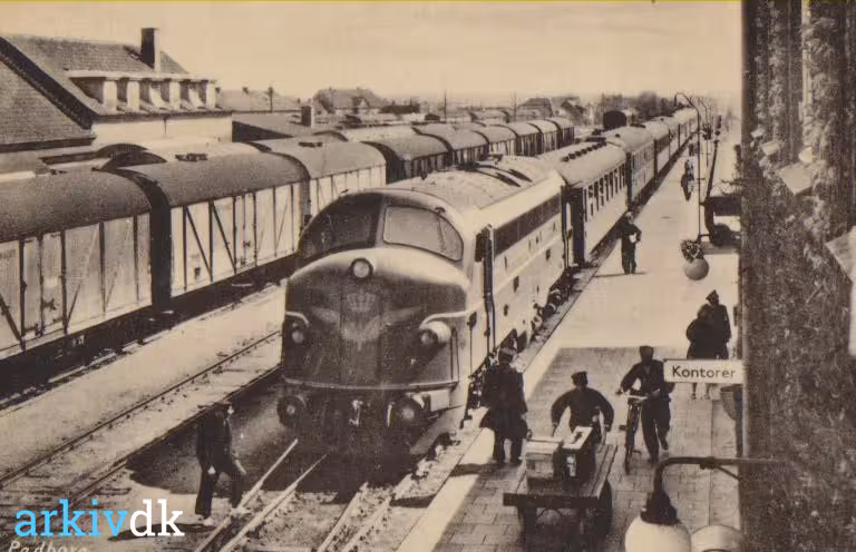 arkiv.dk | Padborg Station.