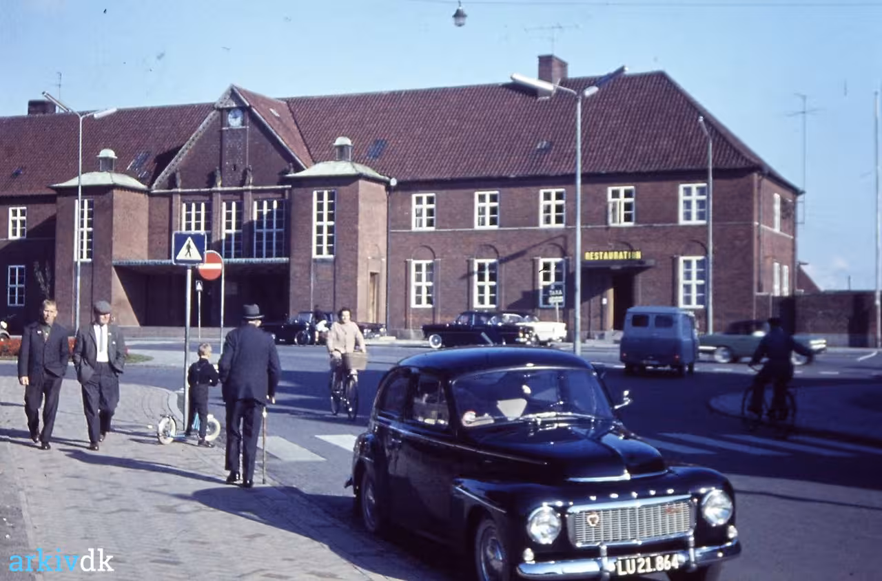 arkiv.dk | Nakskov station, Nørrevold 29, Nakskov