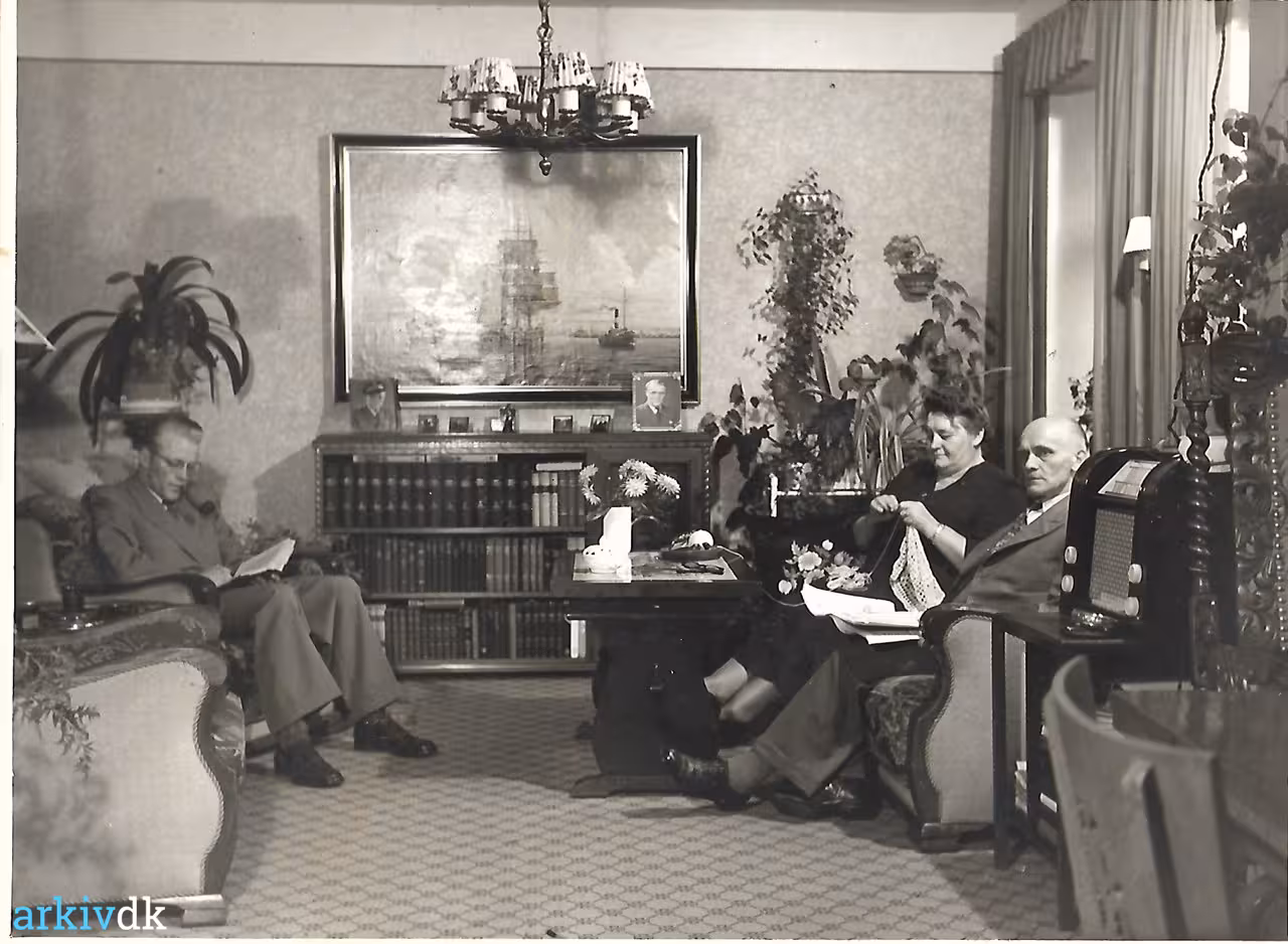 arkiv.dk | Familie foto af familien Riis Breve fra Ole Riis til Åge Riis